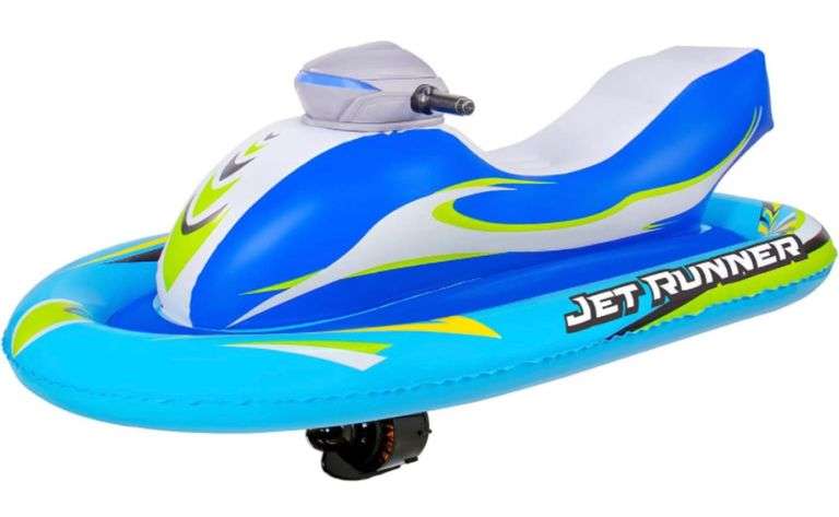 Jet Runner Motorized Pool Toy - Battery Powered Pool Float - Metzger Property Services, LLC