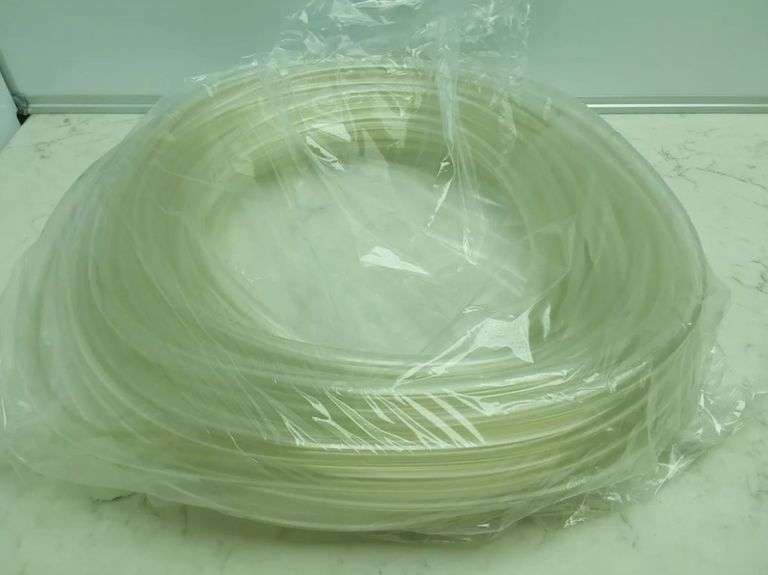 100ft Length 4112110-6742 Tubing 3/8" ID 9/16" OD Clear Flexible PVC ...