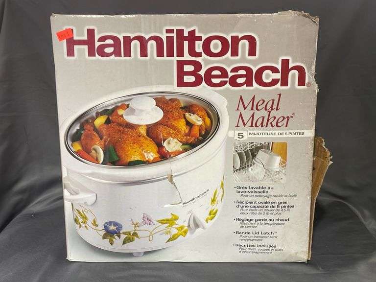 Hamilton Beach meal maker slow cooker - Metzger Property Services, LLC