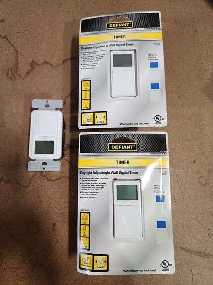 3- Daylight adjusting Digital timer in wall 3 way - Metzger Property ...