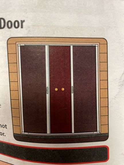 Andersen Retractable Insect Screen Double Door Designed for 68"- 72 ...