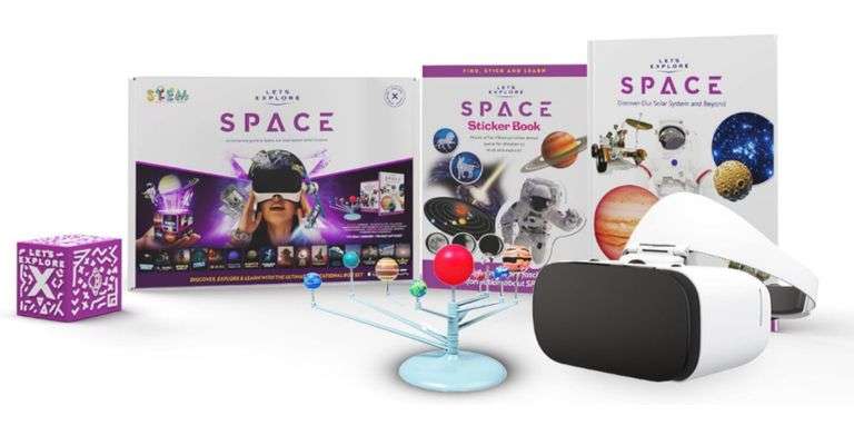Let's Explore Space VR Headset for Kids - Metzger Property Services, LLC