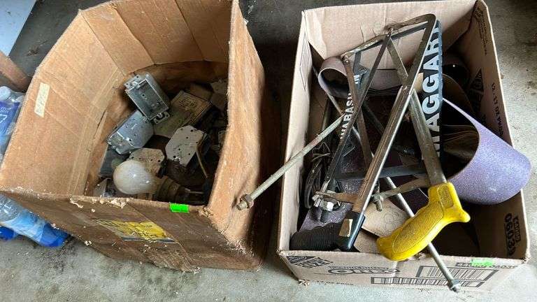 Hacksaws, Electrical boxes, sander belts - Metzger Property Services, LLC