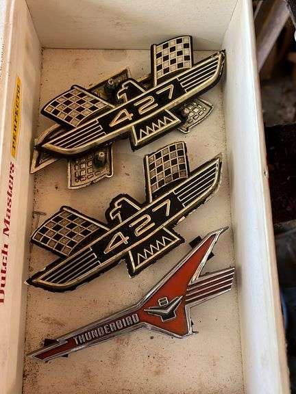 Thunderbird Car emblems - Metzger Property Services, LLC