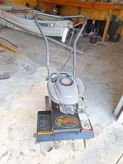 The Badger front tine tiller, 5.5hp tecumseh engine - Metzger Property ...