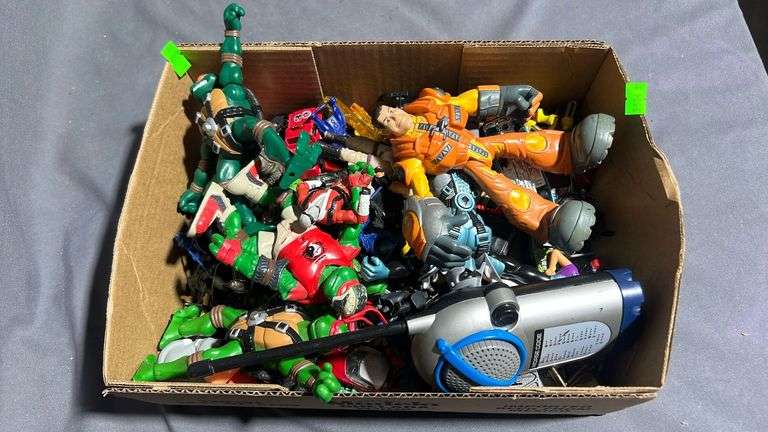 Ninja Turtles, Morse Code & Action Figure assortment (see photos ...