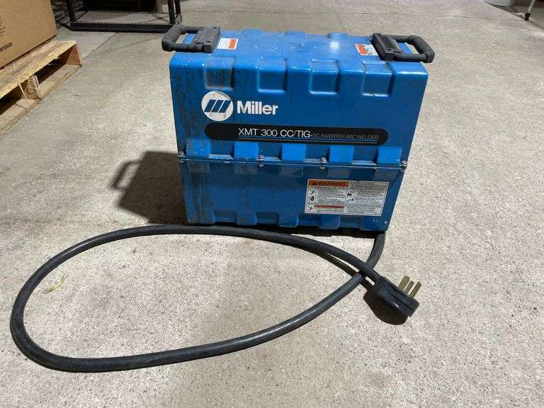 Miller XMT 300 CC/TIG DC Inverter Arc Welder - Metzger Property ...