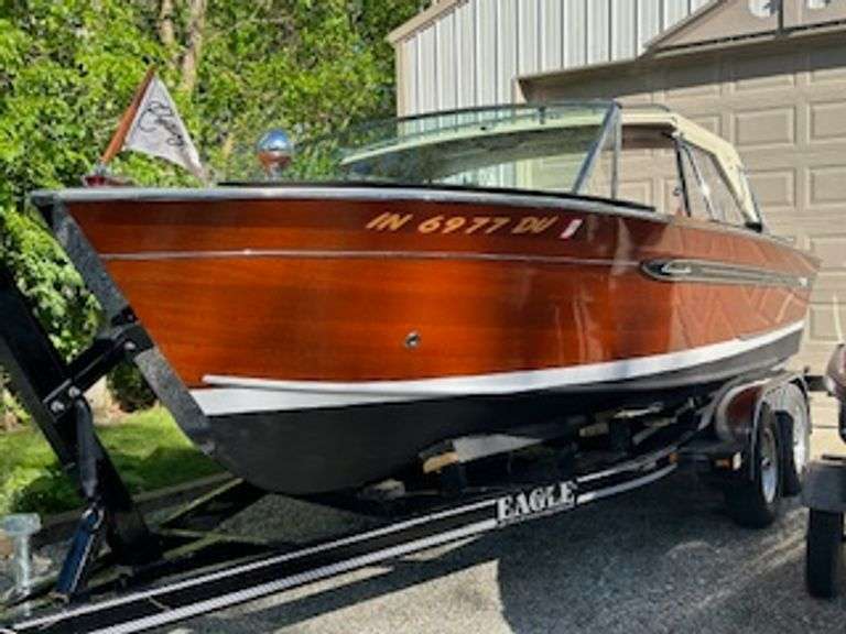 1968 Century Coronado 21 Runabout Boat, 21' Wood Hull, Rebuilt engine 6 ...