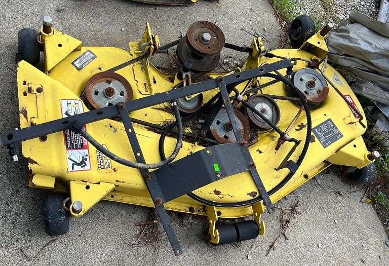 John deere mowing deck, mulcher compatible 48" - Metzger Property ...