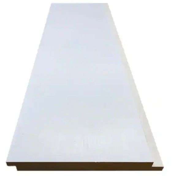 0.375 in. x 6.000 in. x 8 ft. Primed MDF Shiplap Interior Siding (10 ...