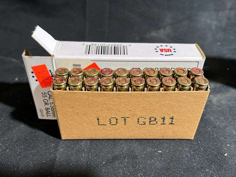 USA cal 5.56mm 55GR. Ball bullets - Metzger Property Services, LLC