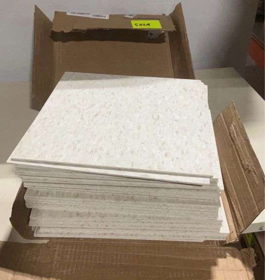 Bulk Lot Of ARMSTRONG Vinyl Composition Tile Vinyl Smooth 12 in 45 sq ...