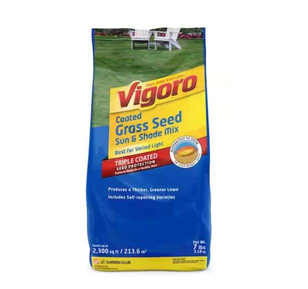Vigoro 7 lbs. Sun and Shade Grass Seed Mix - Metzger Property Services, LLC
