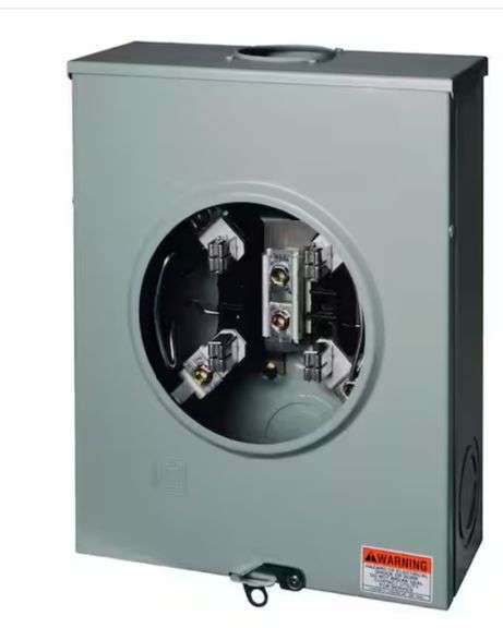 Square D 200 Amp Ringless-Horn Bypass Overhead or Underground Meter ...