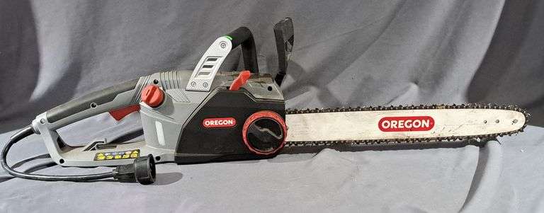 Oregon Electric chain saw Model CS1500-0091, 34" long - Metzger ...