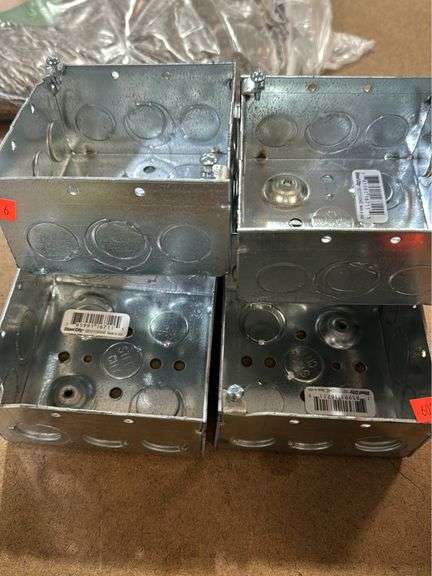 6 electrical outlet boxes - Metzger Property Services, LLC