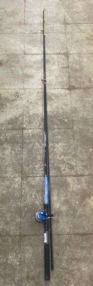 Bass Pro Shops Crappie Maxx Reel Slab Grabber Bate Cast Combo Fishing ...