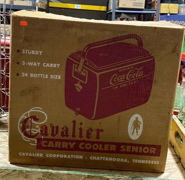 Drink Coca-Cola Cavalier carry cooler senior in original packaging ...