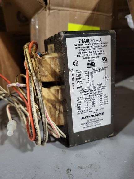 Advance Autotransformer Ballast - Metzger Property Services, LLC