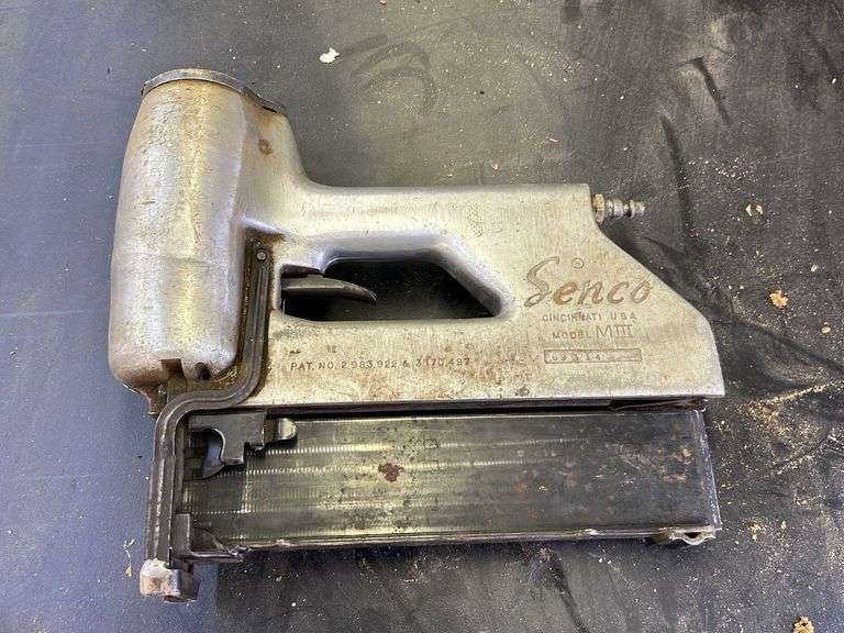 Senco Pneumatic Stapler Model #MIII Serial #69314 - Metzger Property ...