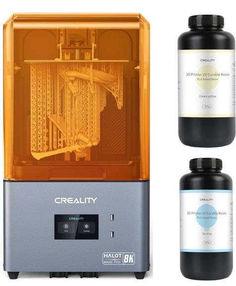 Creality HALOT MAGE PRO 8K Resin 3D Printer - Metzger Property Services ...