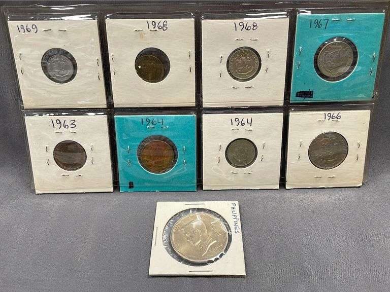 Philippines Coin Assortment from the 1960’s and 1972 - Metzger Property ...