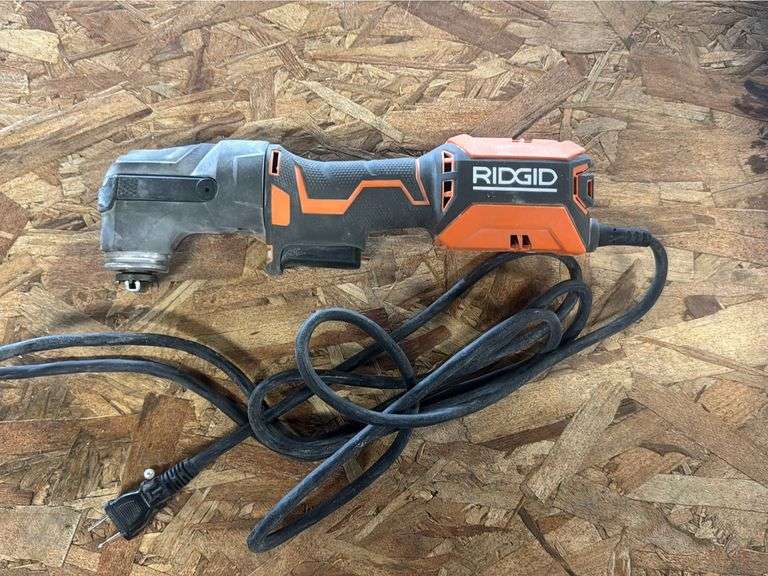 RIDGID 4 Amp Corded Oscillating Multi-Tool - Metzger Property Services, LLC