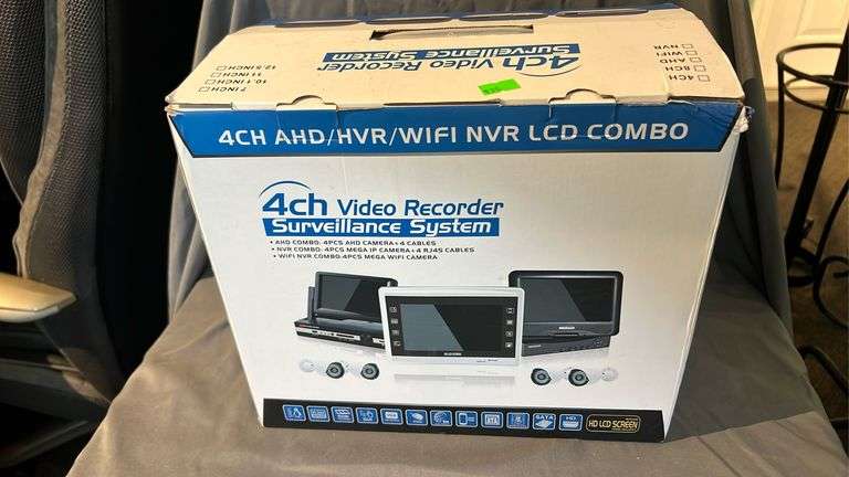 4CH Video Recorder Surveillance System in box 7” - Metzger Property ...