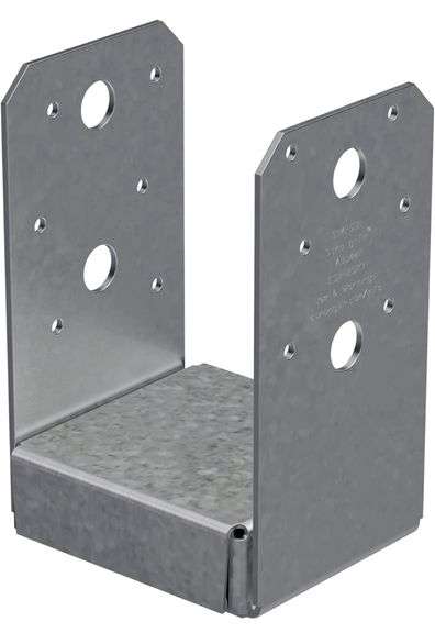Simpson Strong Tie ABU44Z ZMAX Galvanized 16-Gauge 4x4 Adjustable Post ...