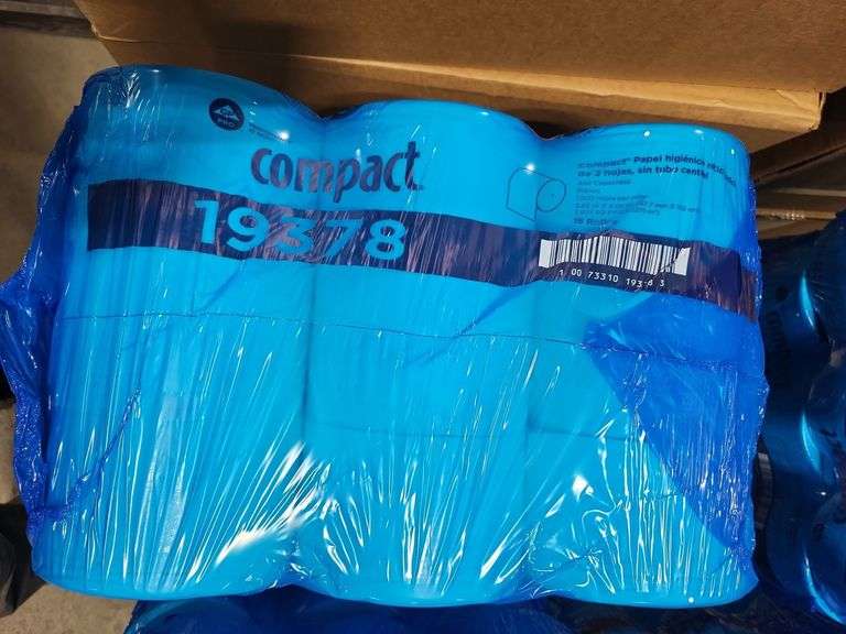 3 GEORGIA PACIFIC Compact Coreless 2-Ply Recycled Toilet Paper 18 Rolls Per Package - Metzger ...