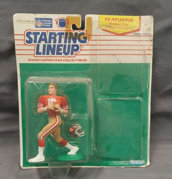 1990 Kenner NFL Joe Montana Starting Lineup Sports Super Star ...