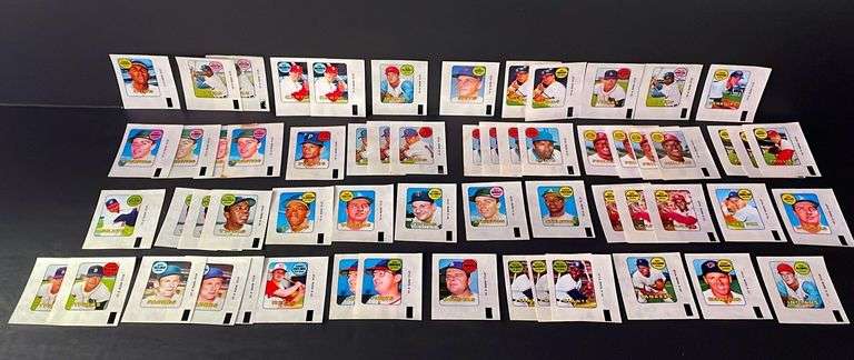 T.C. G. Baseball Sticker Assortment Including: Tom Seaver, Ron Santo ...