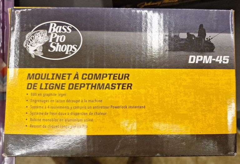 Bass Pro Depthmaster line counter reel - Metzger Property Services, LLC