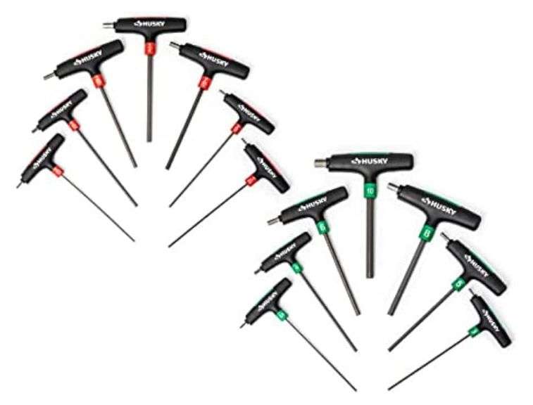 Husky 14-Piece SAE and Metric T-Handle Hex Key Set - Metzger Property ...
