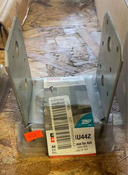 Simpson Strong Tie ABU44Z ZMAX Galvanized 16-Gauge 4x4 Adjustable Post ...