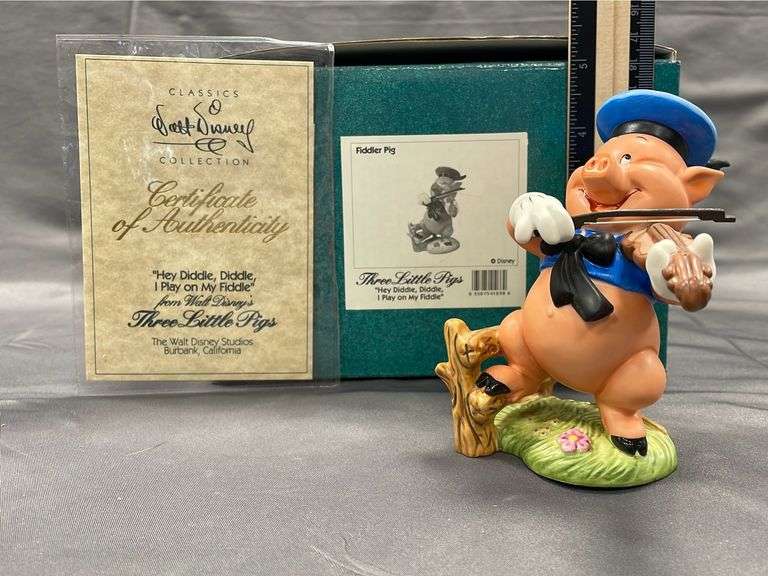 Three Little Pigs “Hey Diddle, Diddle, I Play On My Fiddle,” a ...