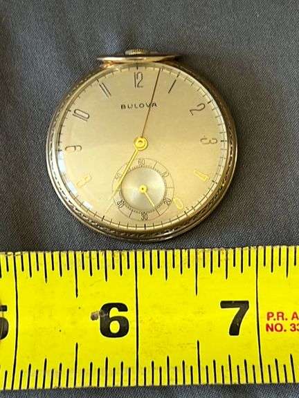 Bulova 17 Jewel Pocket Watch - Metzger Property Services, LLC