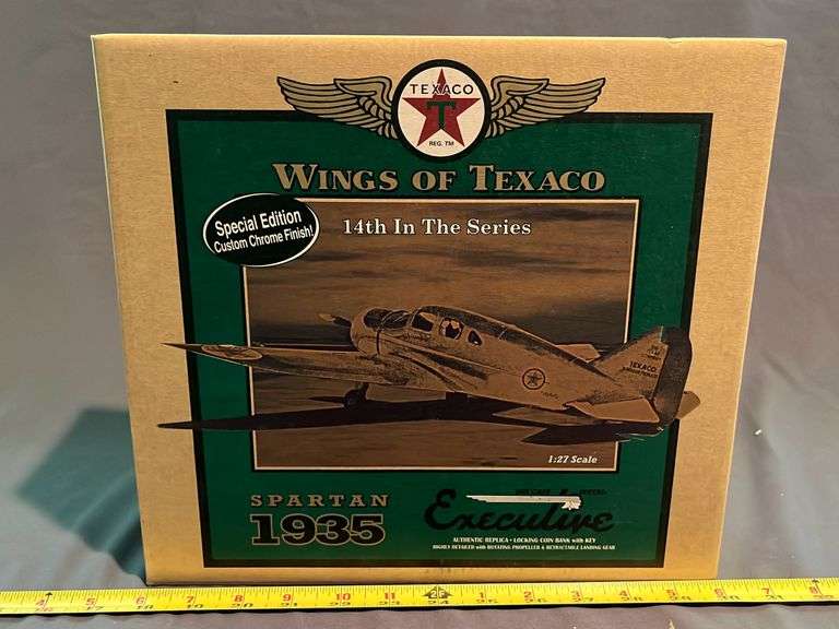 Ertl metal die cast Texaco Wings of Texaco Special edition custom ...