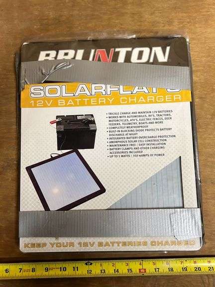 Brunton SolarFlat 5 ,12volt Battery Charger - Metzger Property Services ...