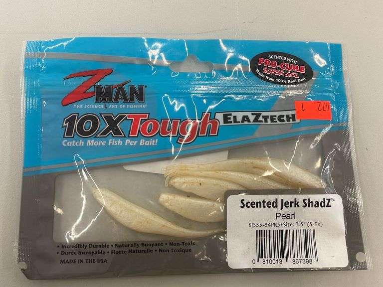 Zman 10x tough elaztech scented jerk baits - Metzger Property Services, LLC