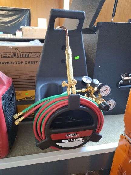 Lincoln port a torch set, no tanks - Metzger Property Services, LLC