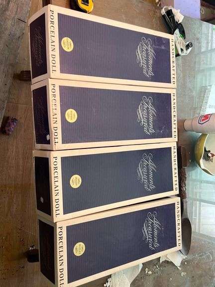 4- Moments treasured Dolls, 22”, in boxes,Caitlin, Sophie, Jillian ...