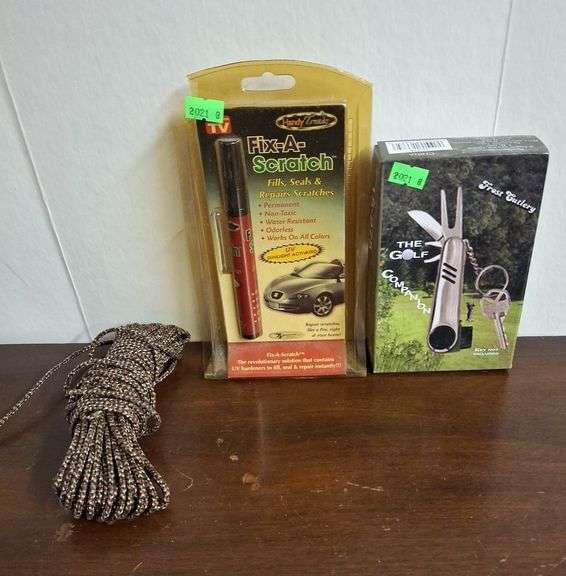 Rope, Frost Cutlery The Golf Companion, Fix - A - Scratch Pen - Metzger ...