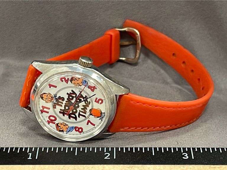 1980s 40th Anniversary of Howdy Doody Watch with Silicon Band - Metzger ...