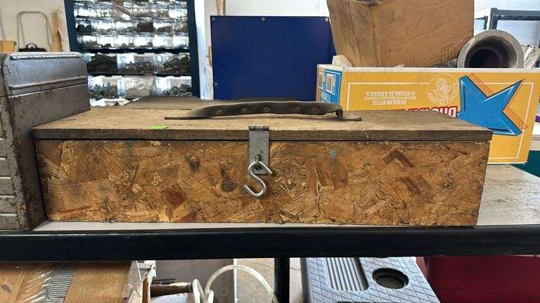 Homemade tool box w/ socket assortment 1 1/8” - 2 3/8 - Metzger ...