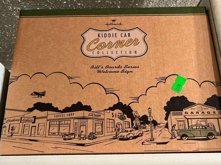 Hallmark Kidde car corner classic Bill's boards welcome sign New in box ...