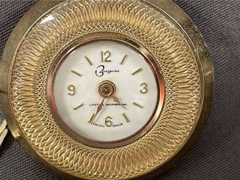 Burgana Swiss Necklace Watch - Metzger Property Services, LLC