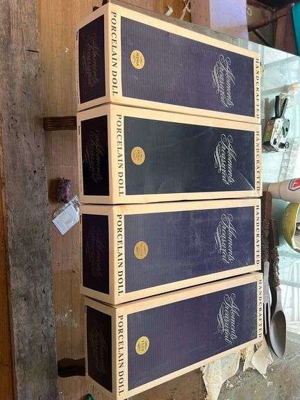 4- Moments treasured Dolls, 22”, in boxes, Alyssa, Cecilia, Michelle ...