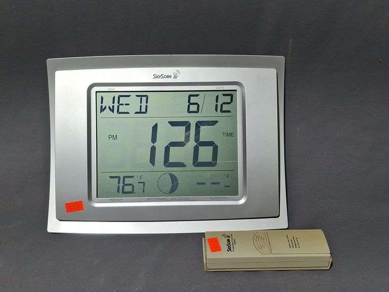 Skyscan atomic clock & temperature transmitter - Metzger Property ...