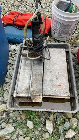 Master Mechanic angle grinder 4.5” & Tile Cutter - Metzger Property ...